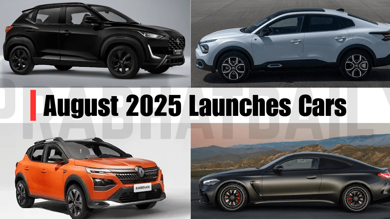 Renault, Nissan, Mahindra, Mercedes, August 2025 Launches Cars : 7 new ...